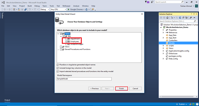 Action Verb Selectors In ASP.NET MVC